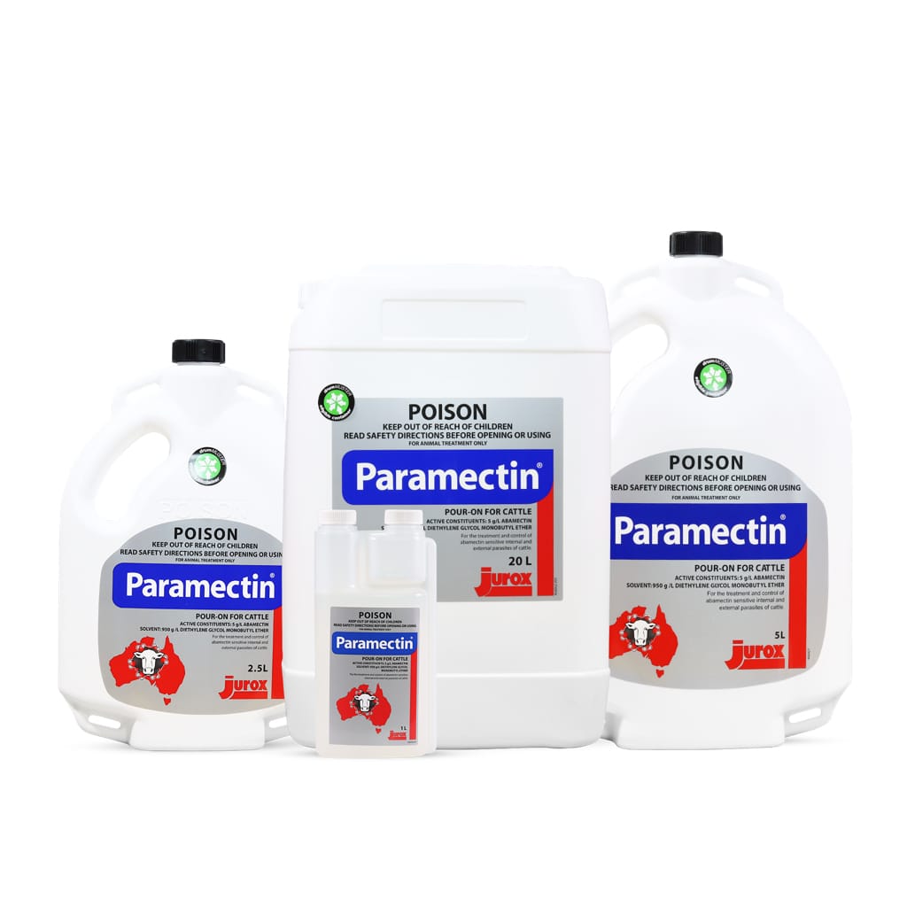 ZOETIS - PARAMECTIN POUR ON FOR CATTLE – Saddleworld NT