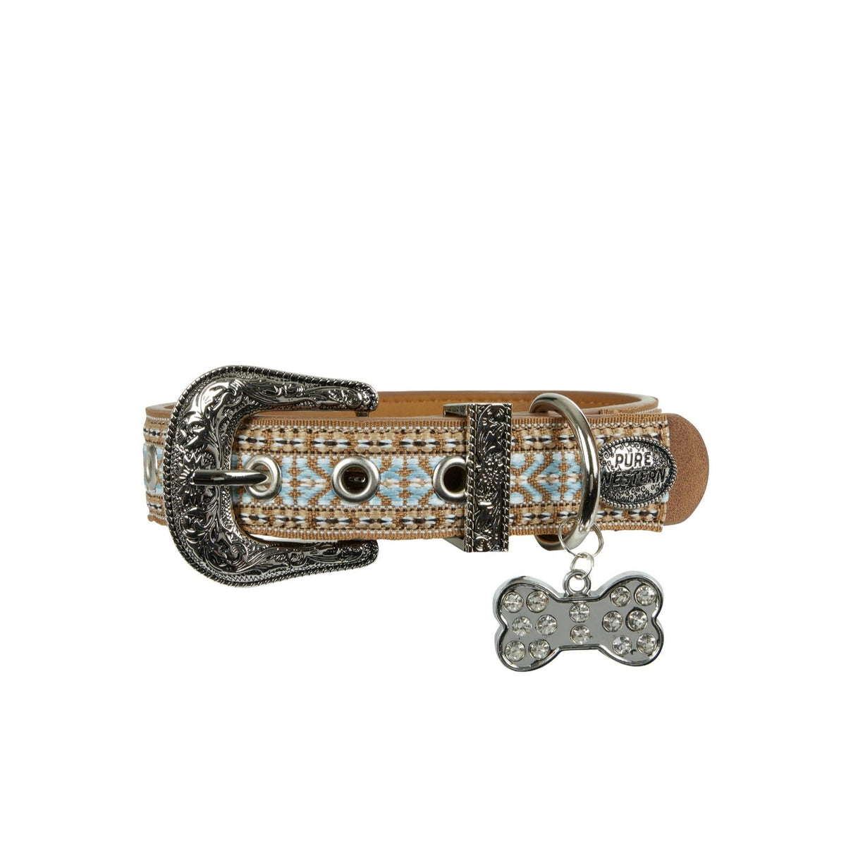 PURE WESTERN NIKKI DOG COLLAR – Saddleworld NT