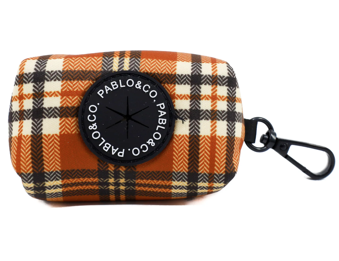 PABLO & CO VINTAGE PLAID POOP BAG HOLDER – Saddleworld NT