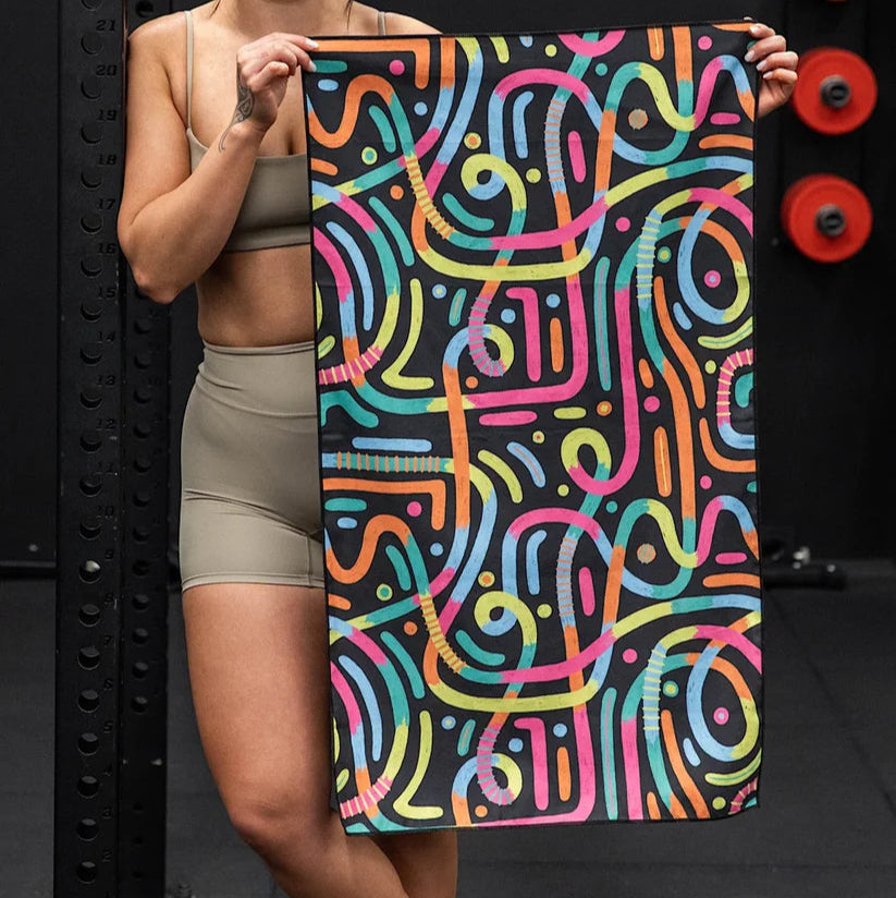 Cheeky Winx Gym Towel - Silly String X Teggun Ashleigh – Saddleworld NT