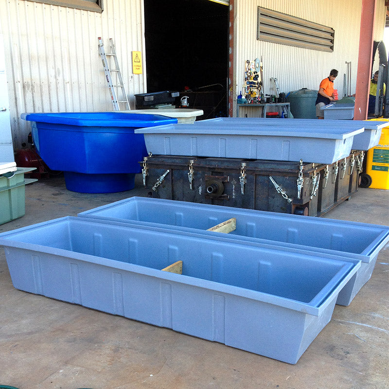 500L POLY TROUGH - JAZZ – Saddleworld NT